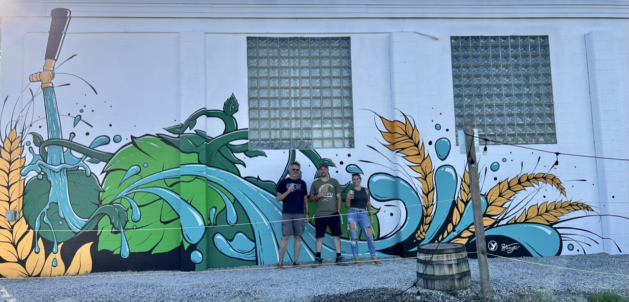 Painting Life onto the Brewery’s Wall – Rick Stringer Creative Services ...